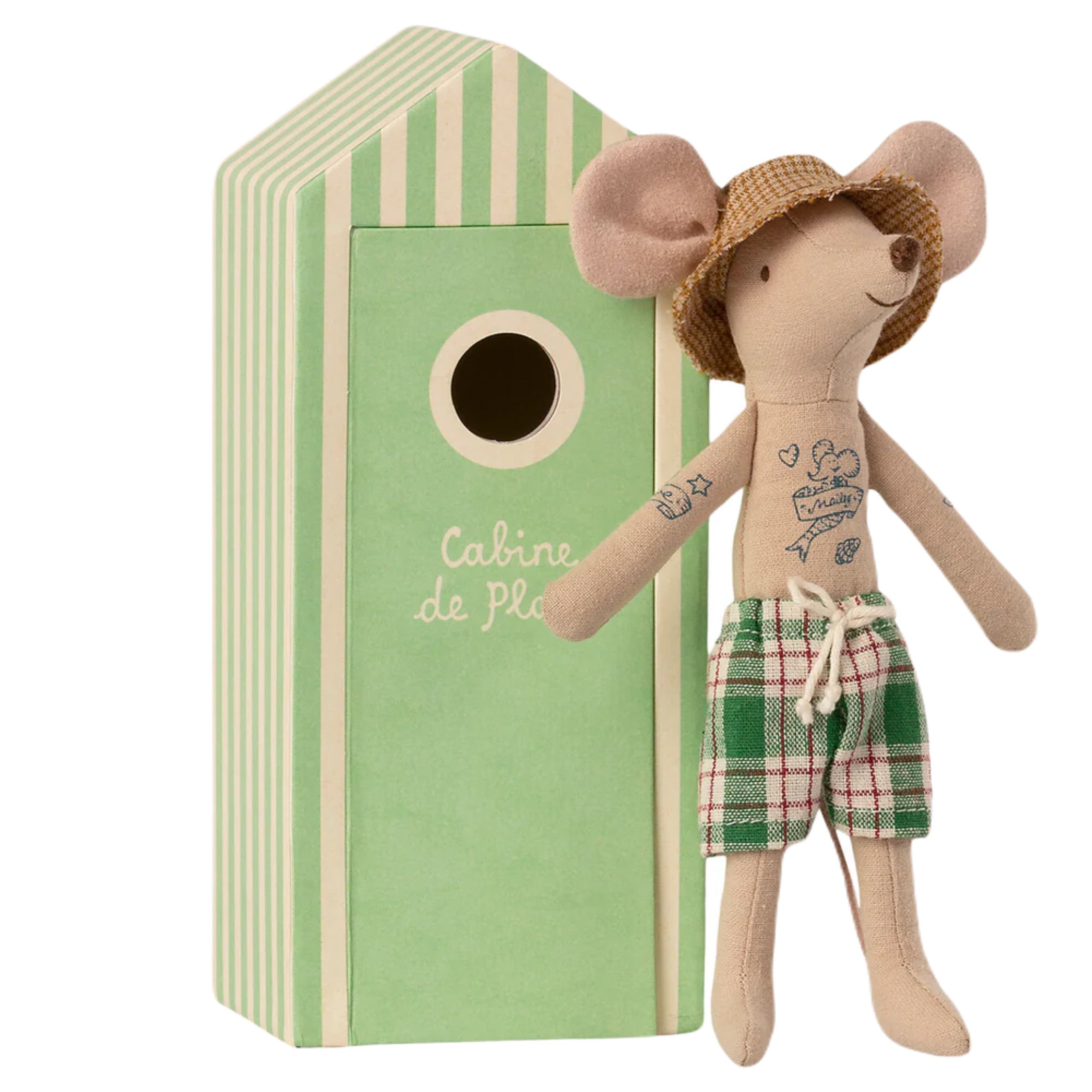 Maileg- Beach- Dad Mouse | Paper Heart Pixie